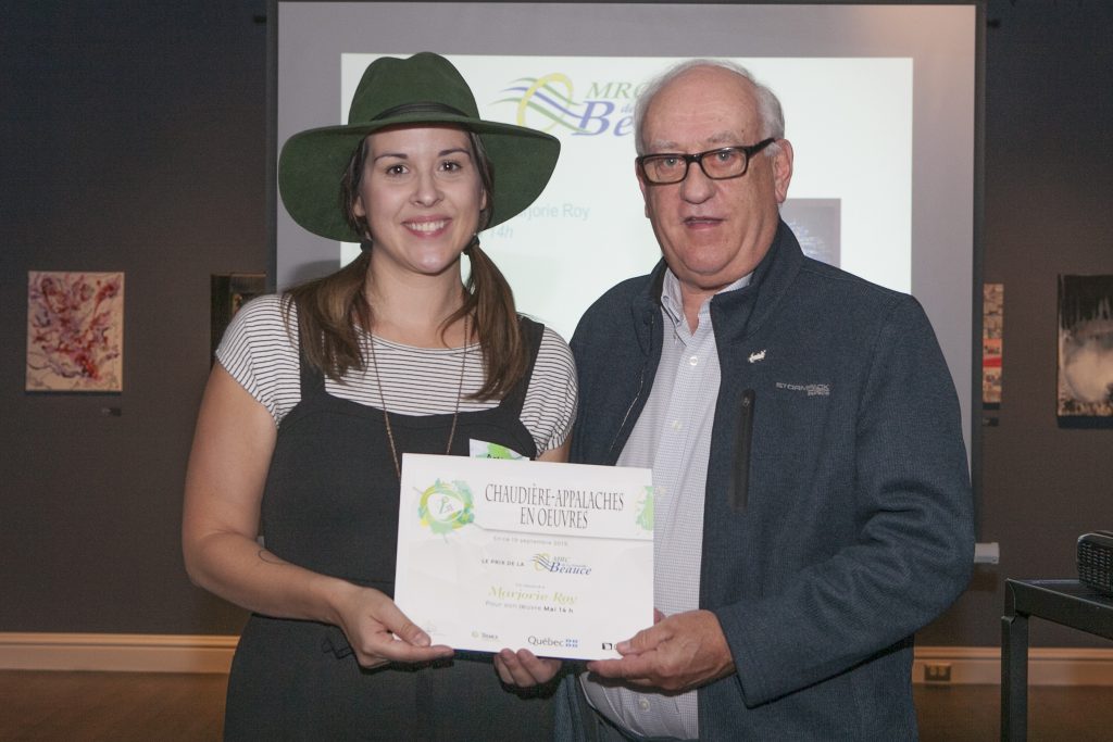 Marjorie Roy remporte le concours « Chaudière-Appalaches en œuvres – Deuxième vie » - Beauce Média