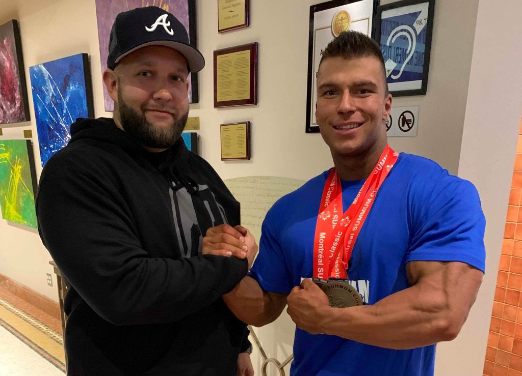 Les muscles d'acier de Kevin Faucher lui rapportent l'or! - Beauce Média