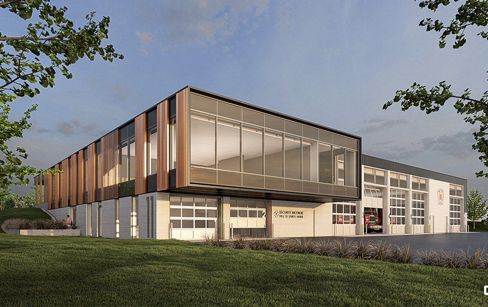 Automne 2025: la nouvelle caserne arrive - Beauce Média