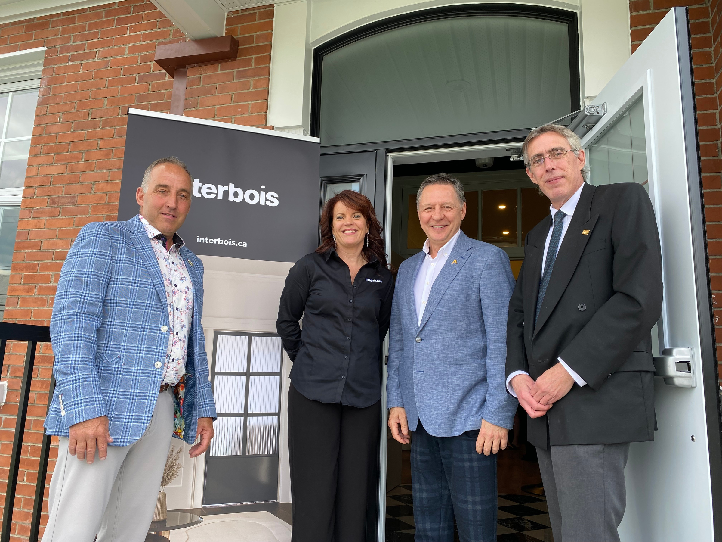 Interbois inaugure ses nouveaux bureaux - Beauce Média