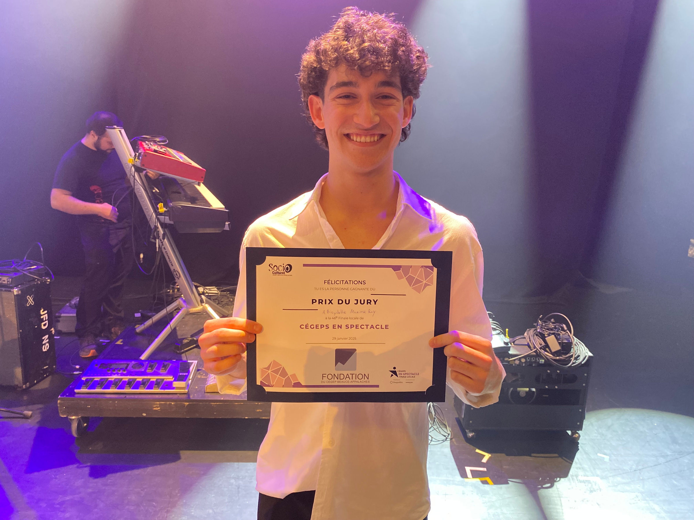 Maxime Roy séduit les juges - Beauce Média