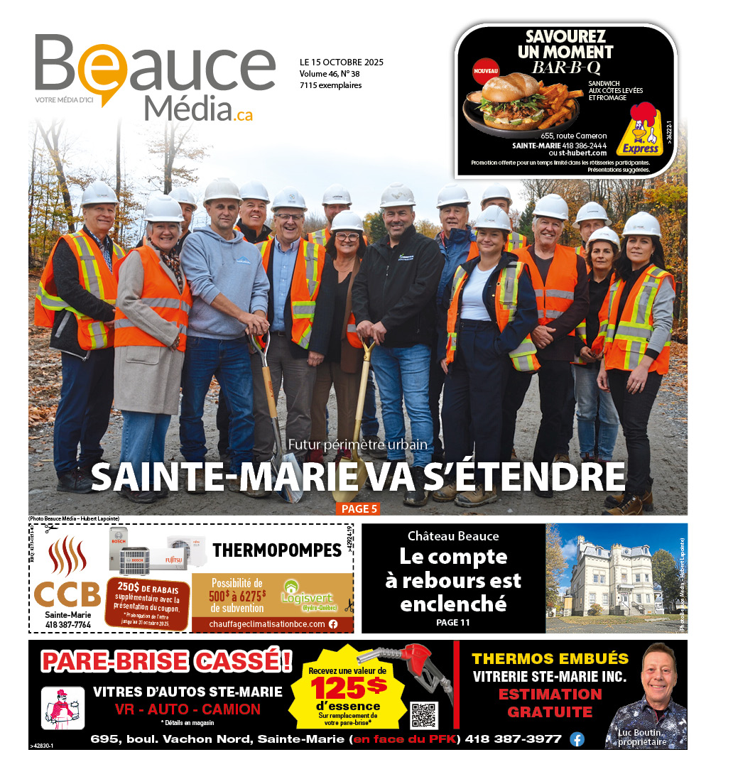 15 octobre 2025 - Beauce Média