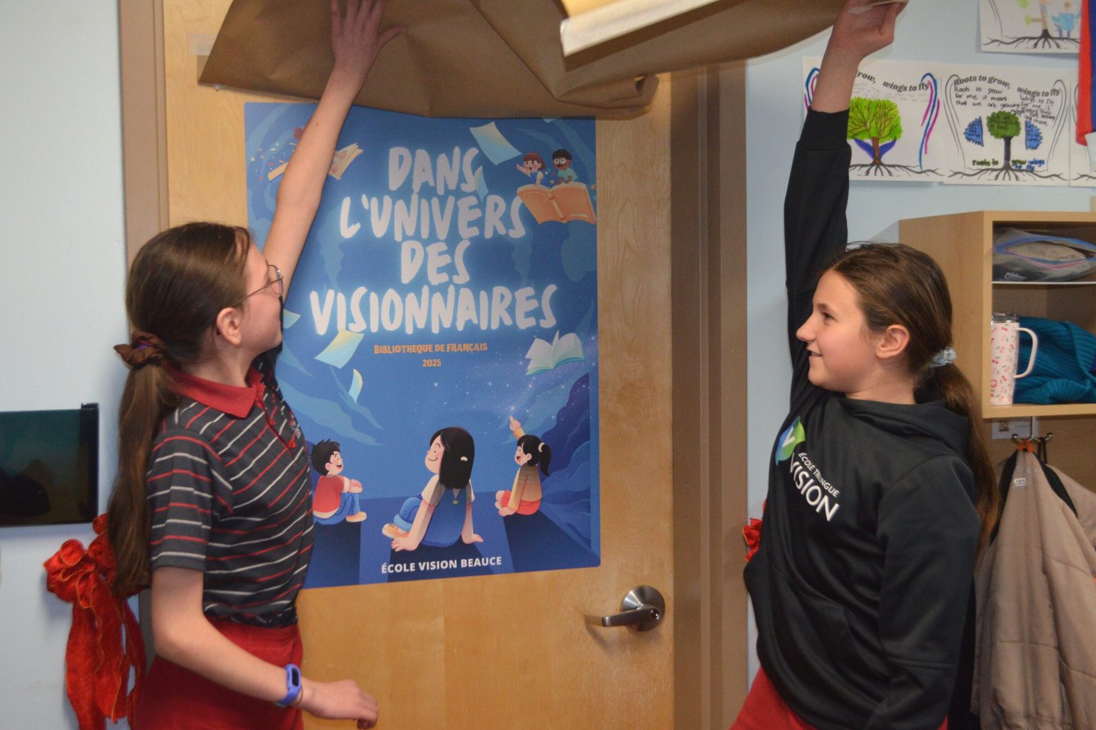 École Vision Beauce: une bibliothèque toute neuve! - Beauce Média